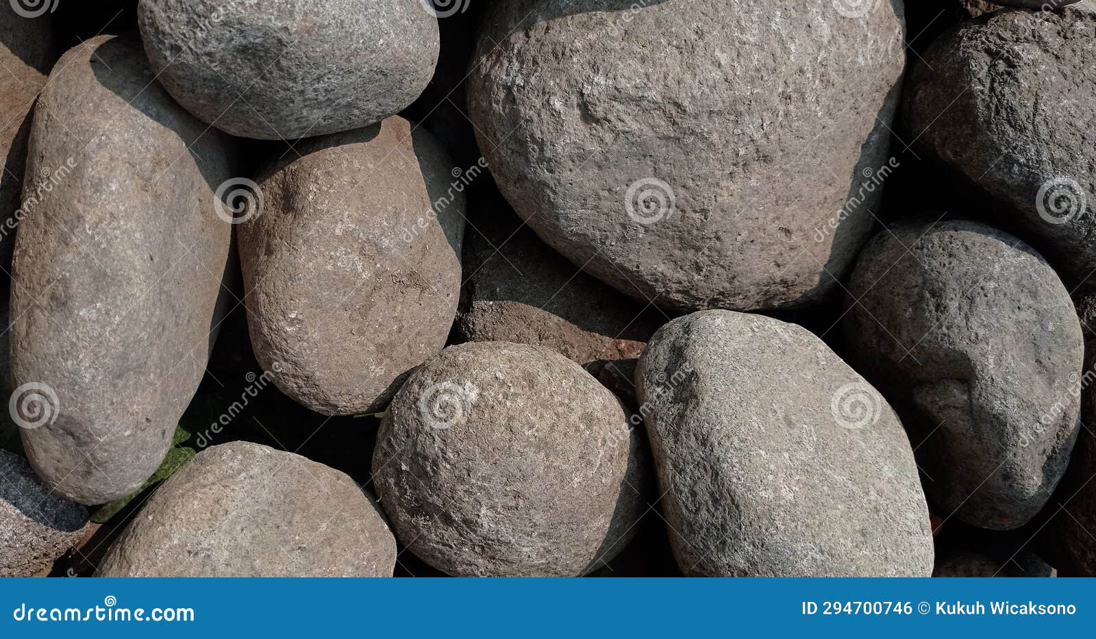 Round pile of river stones stock photo. Image of rock - 294700746