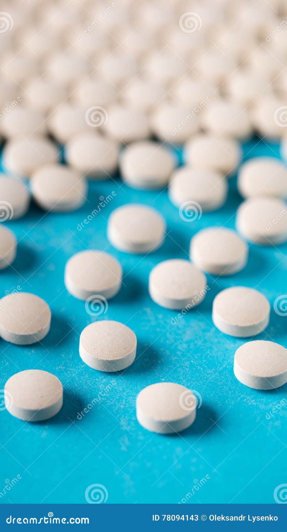Round the pills closeup stock image. Image of medical - 78094143