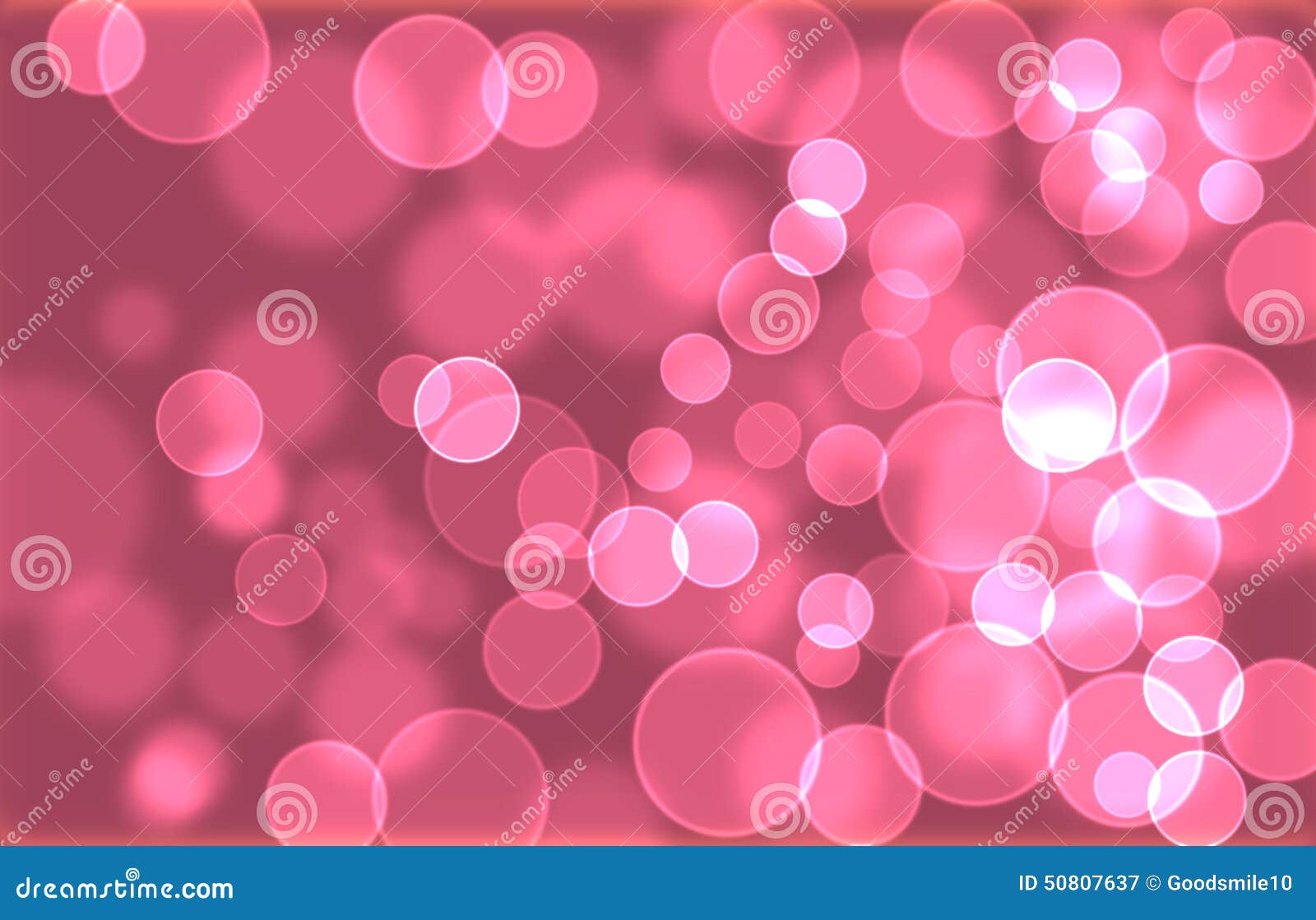 Round Pink Bokeh Backgrounds Stock Illustration - Illustration of ...