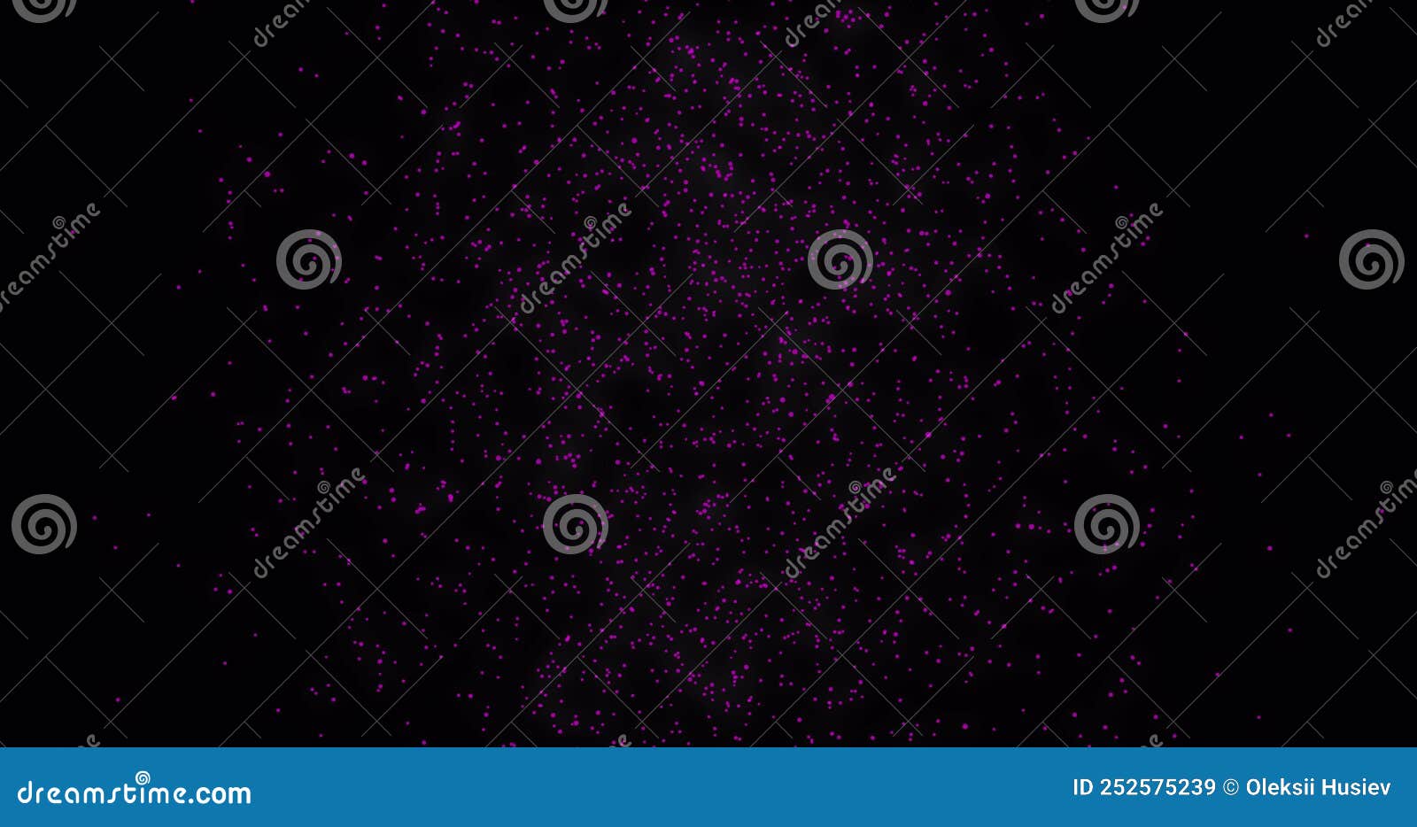 Pink Round Sphere Circle, from Lines of Dots and Triangles, Breaks Up ...