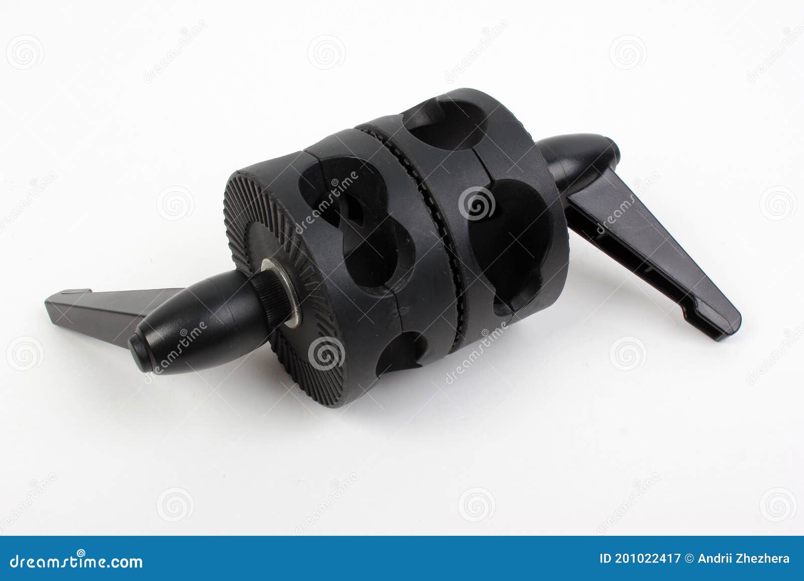 Round Plastic Clamp with Handles Stock Image - Image of rack, mount ...