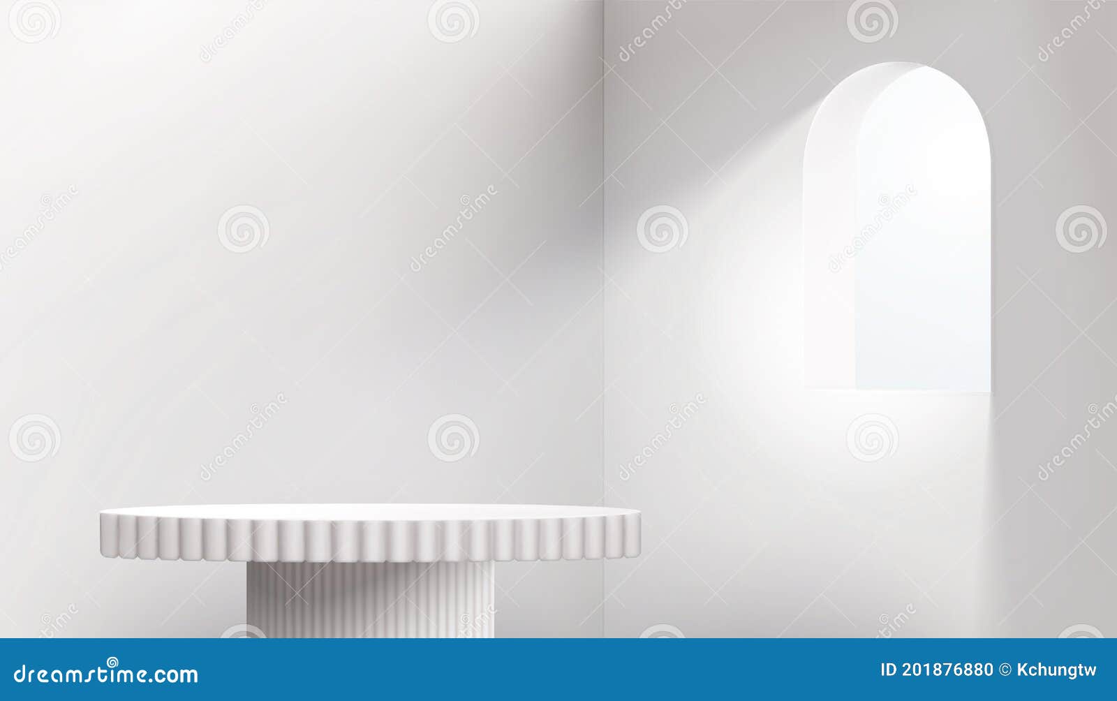 Round Podium for Product Display Stock Vector - Illustration of product ...