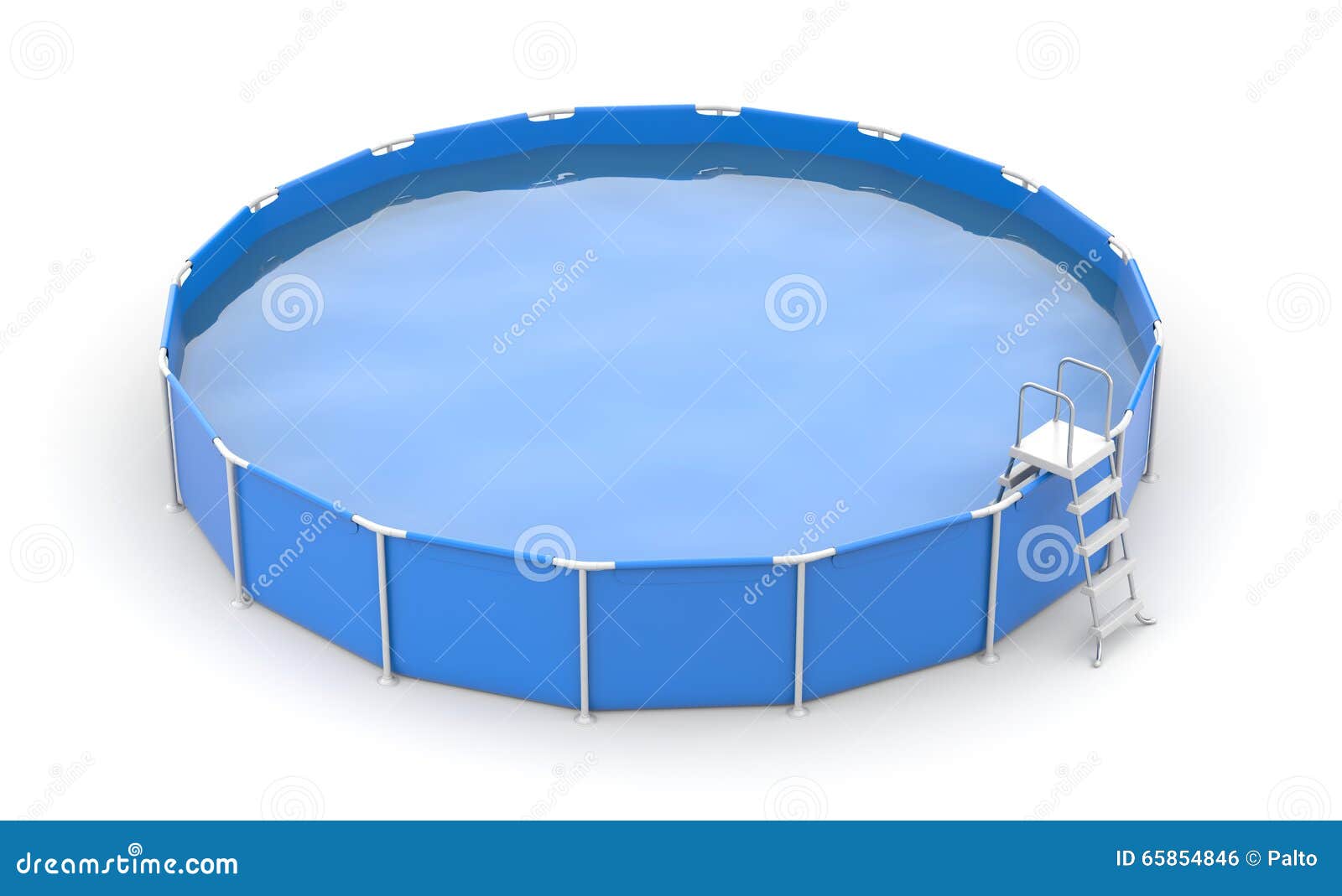 Round pool stock illustration. Illustration of render - 65854846