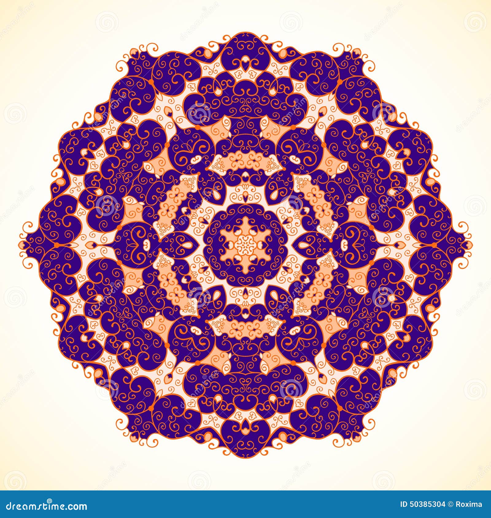 Round Purple on a Light Background Stock Vector - Illustration of ...