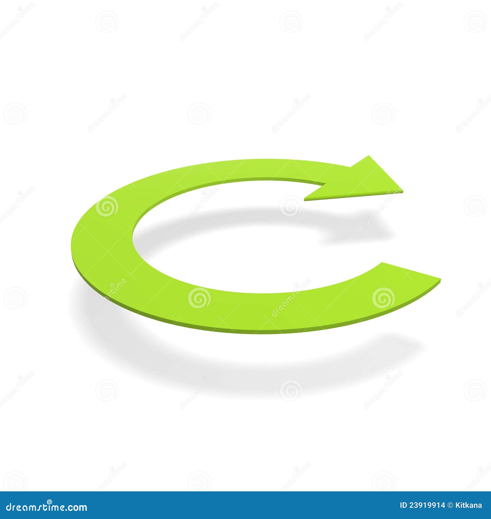 Round Recycle Arrow Logo Stock Photography | CartoonDealer.com #23919914