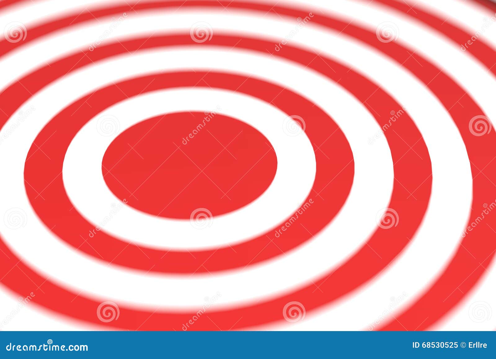Round red and white target stock illustration. Illustration of daylight ...