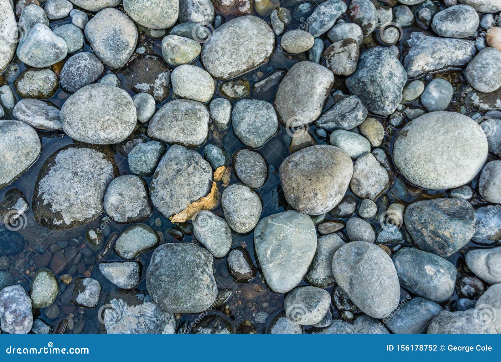 Round River Rocks Background 2 Stock Photo - Image of details, close ...