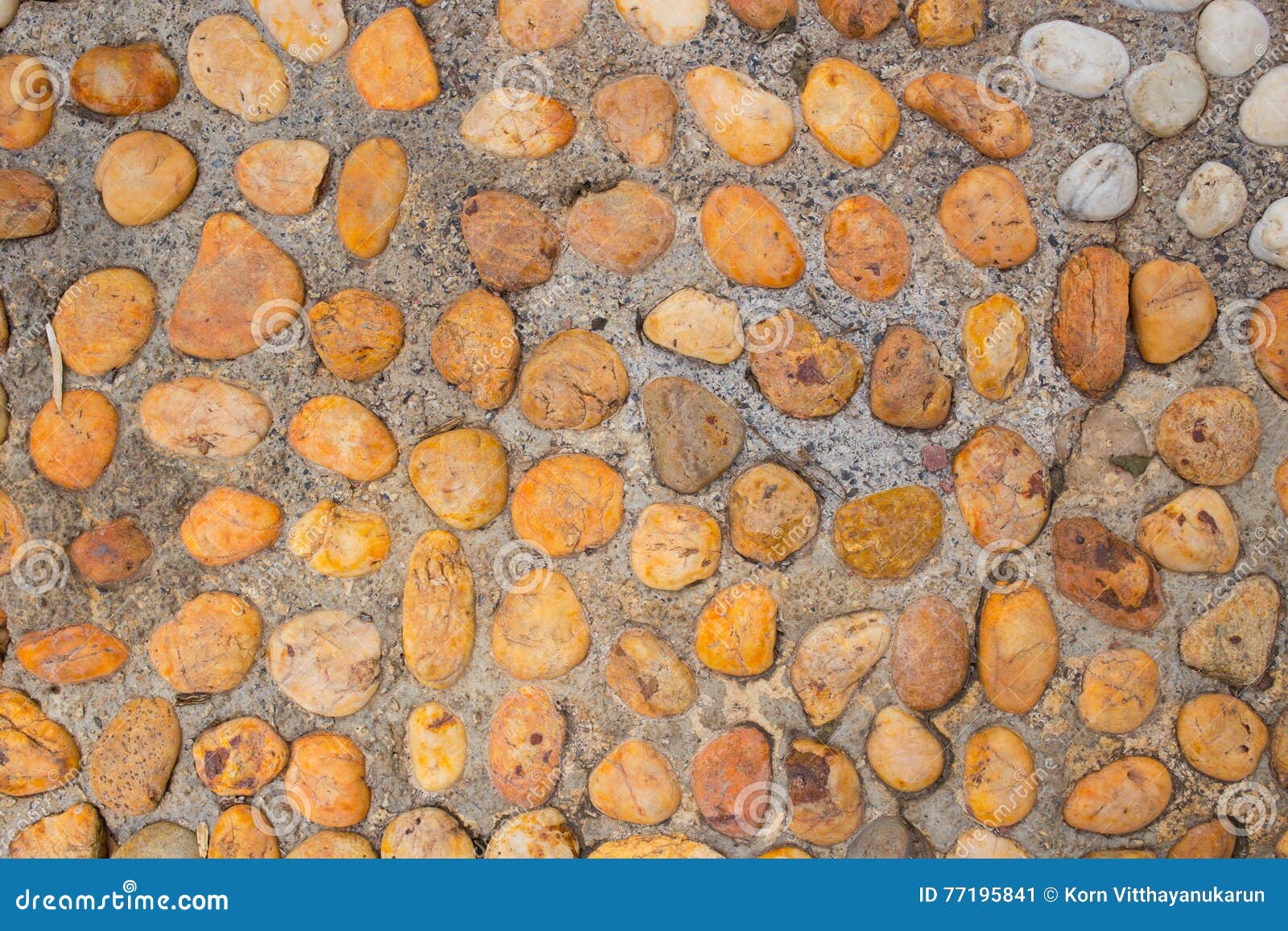 Round river stone stock image. Image of natural, background - 77195841