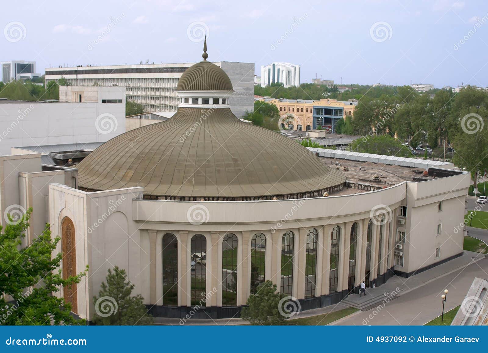 Round roof stock photo. Image of home, structure, uzbekistan - 4937092