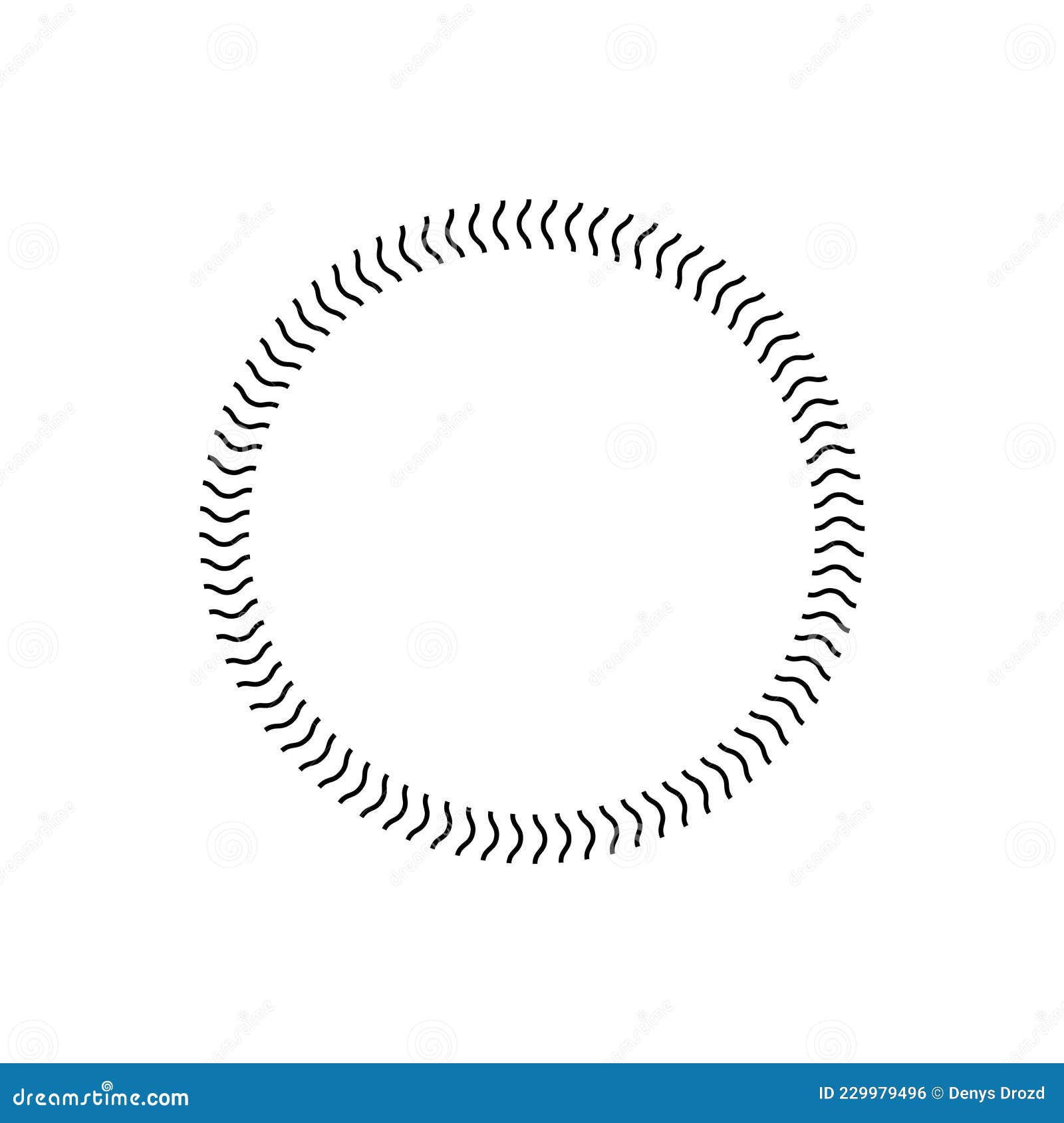Round Rope Frames Vector Icon. Cable Circle Shapes Strength Decorative ...