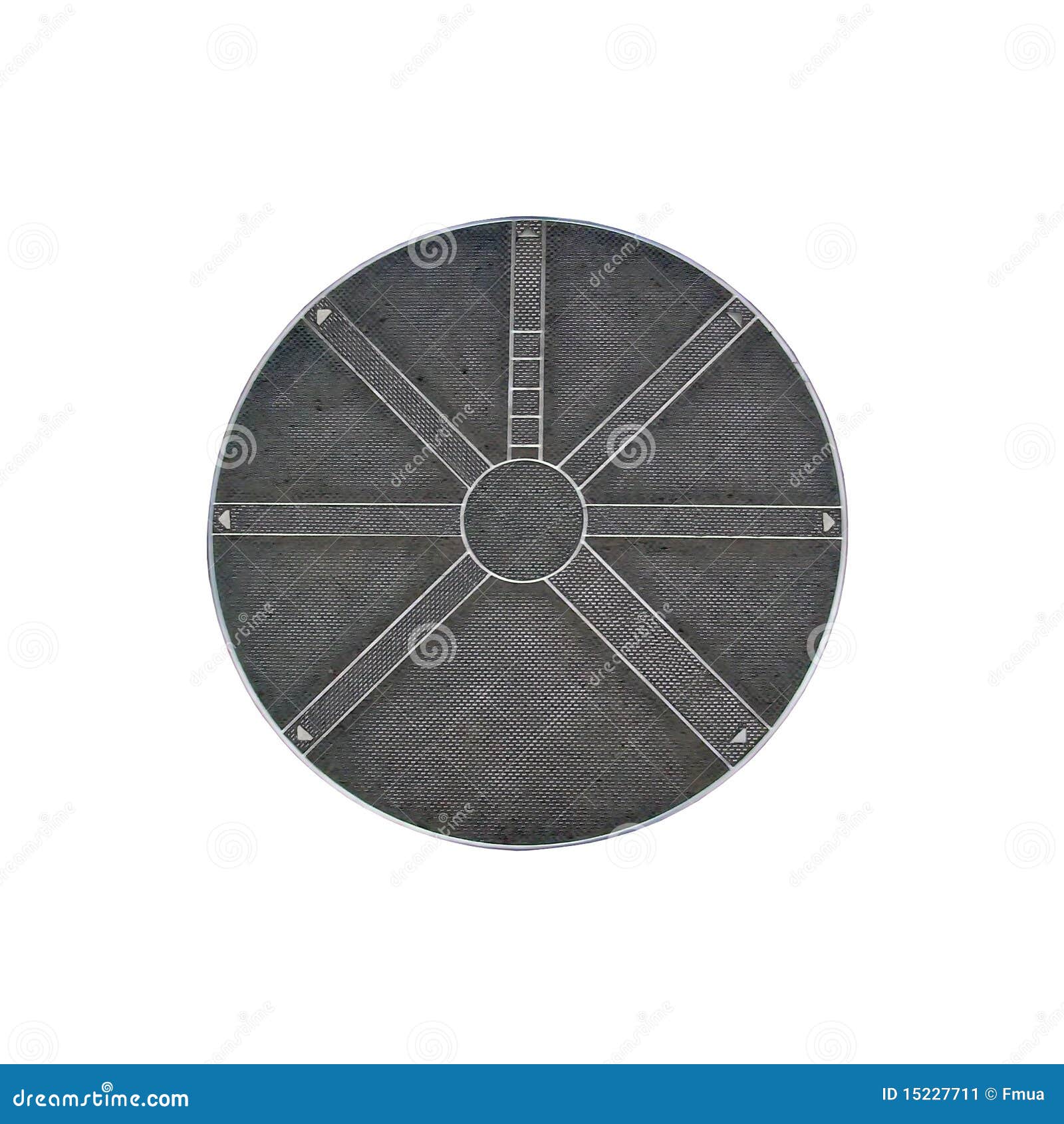 Round Rusty Metallic Hatch Isolated, Stock Image - Image of surface ...