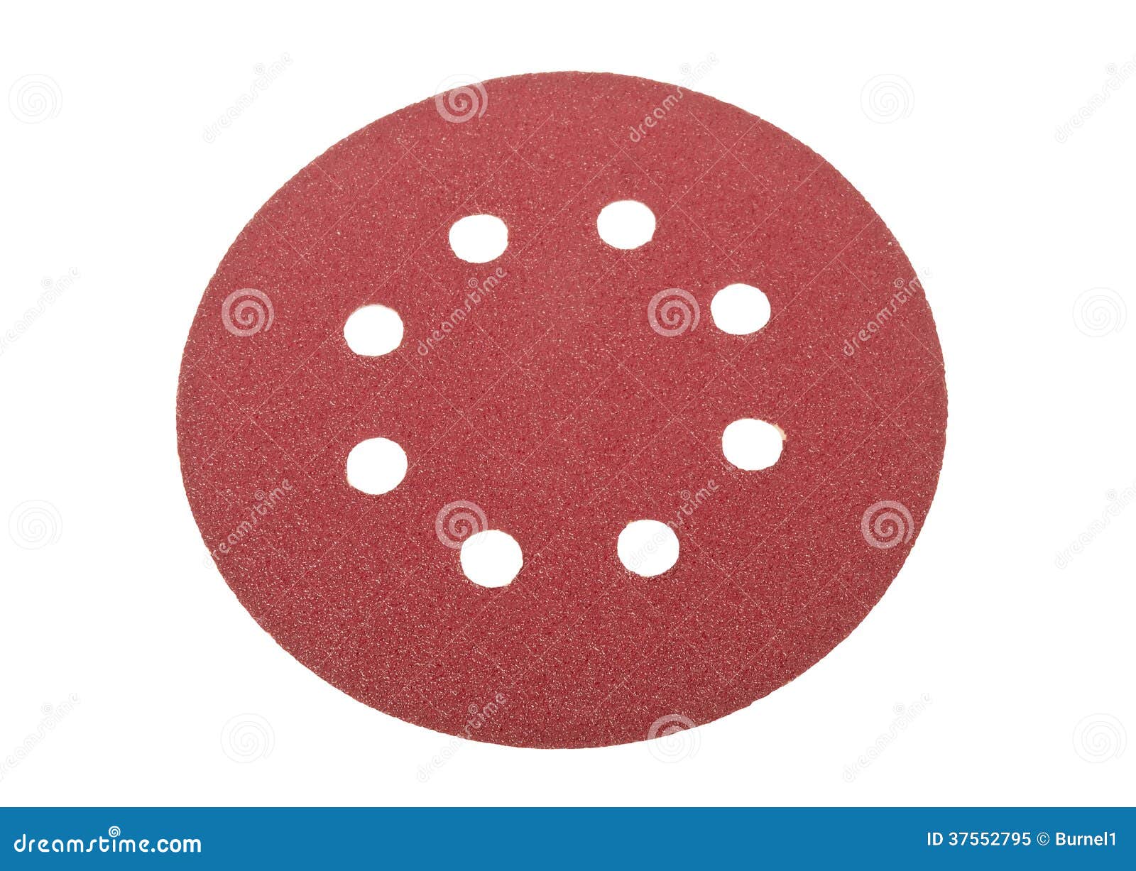 Round sandpaper stock image. Image of machine, hard, manufacture - 37552795