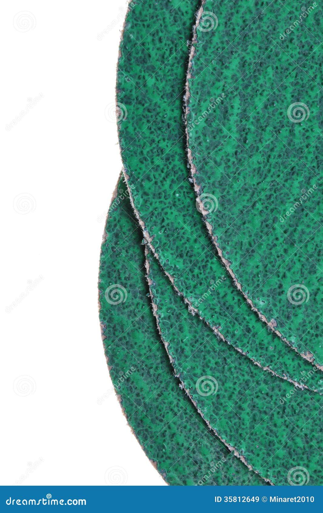 Round sandpaper stock image. Image of sander, sandpaper - 35812649