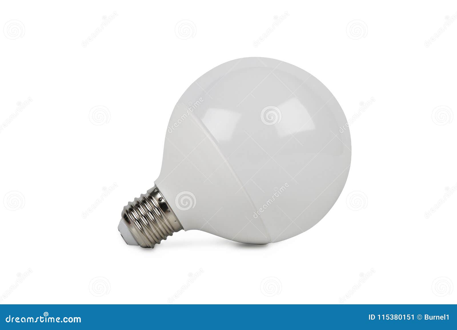 Round bulb light stock image. Image of glowing, bulb - 115380151
