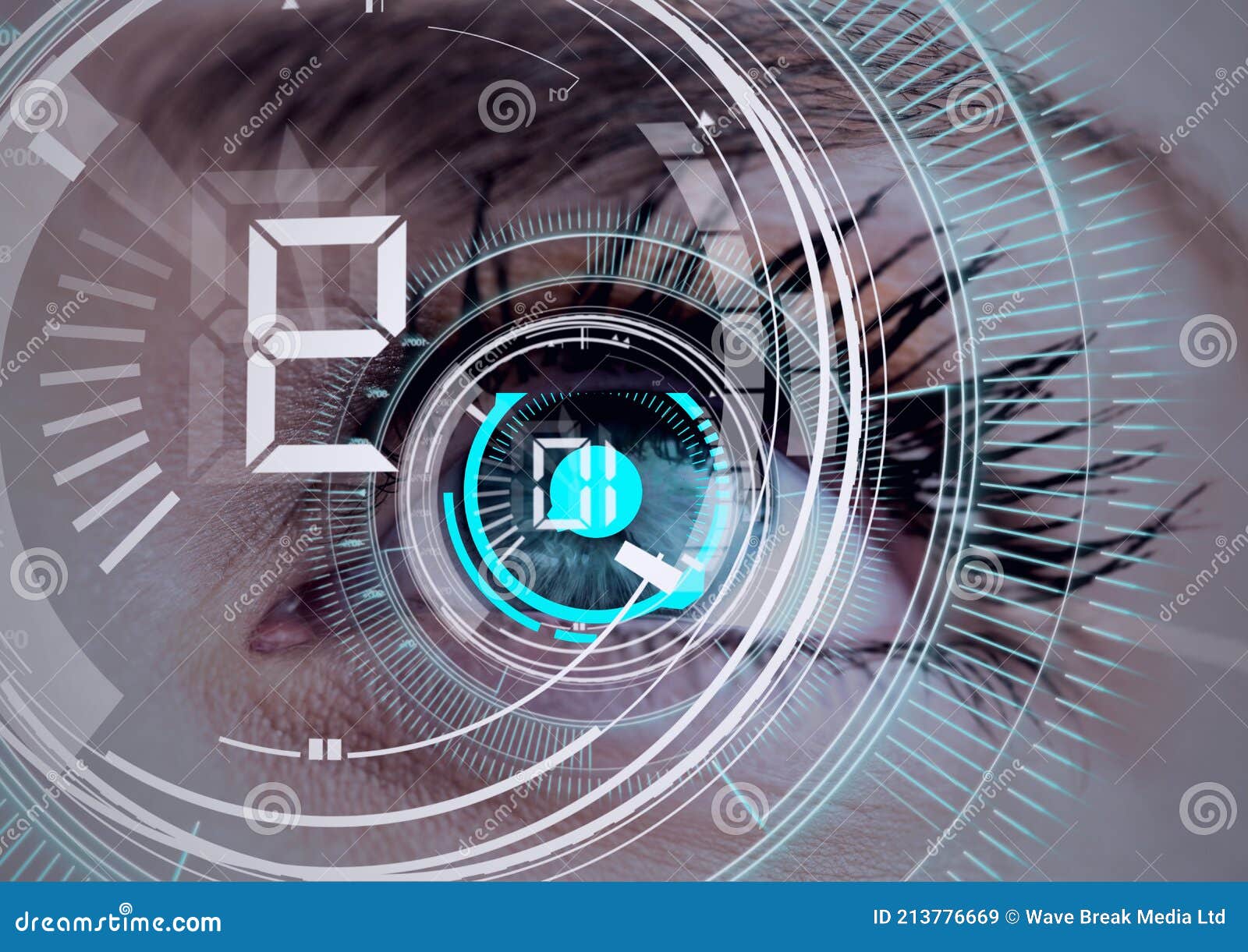 Round Scanner and Digital Interface with Data Processing Against Close ...