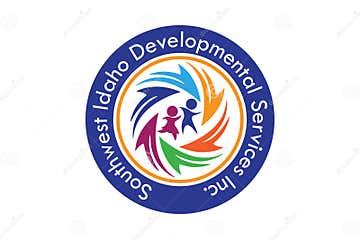 Round School and Development Emblem Logo Editorial Photo - Illustration ...