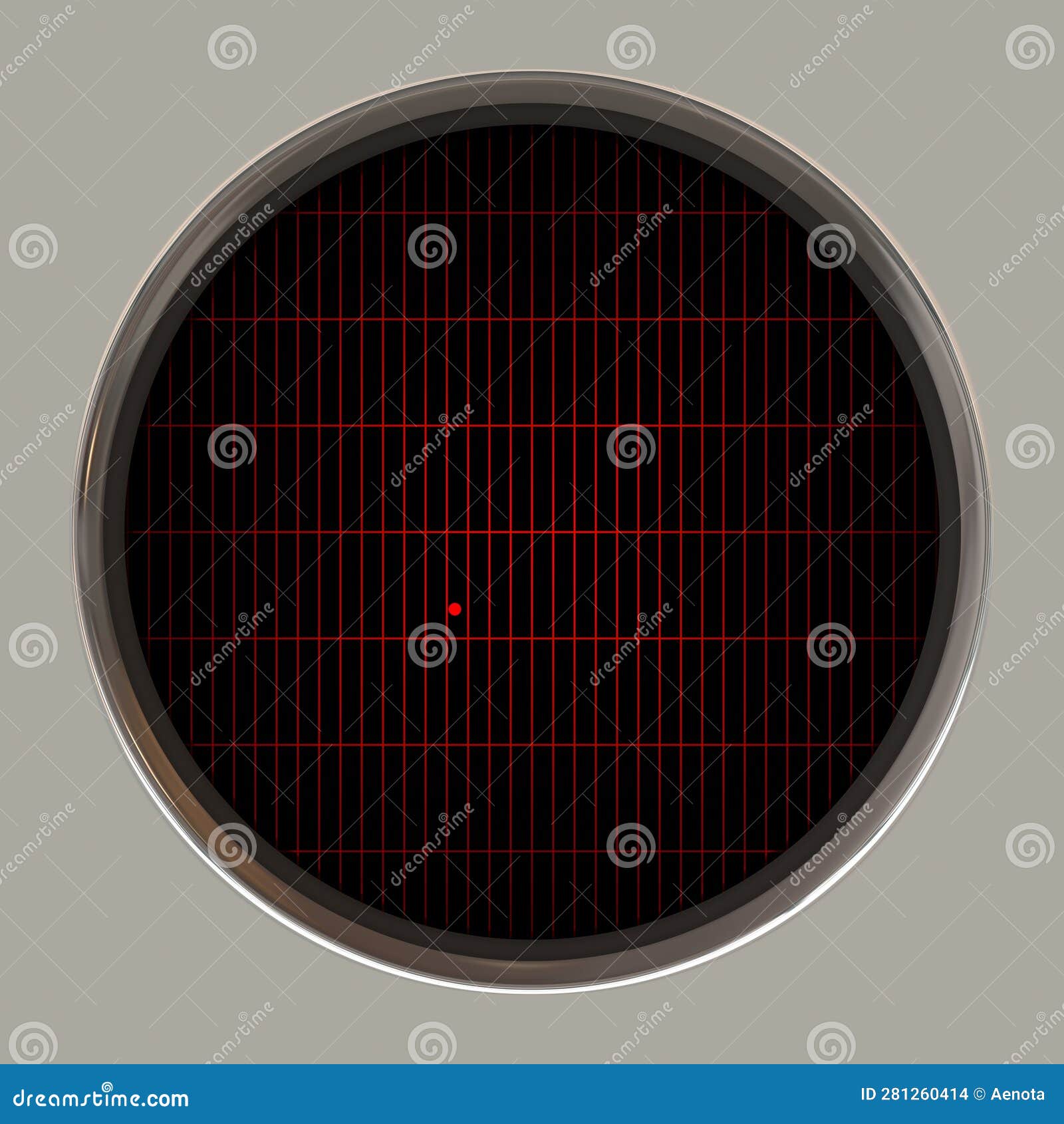 Round Modulation Oscilloscope Creen Stock Photography | CartoonDealer ...