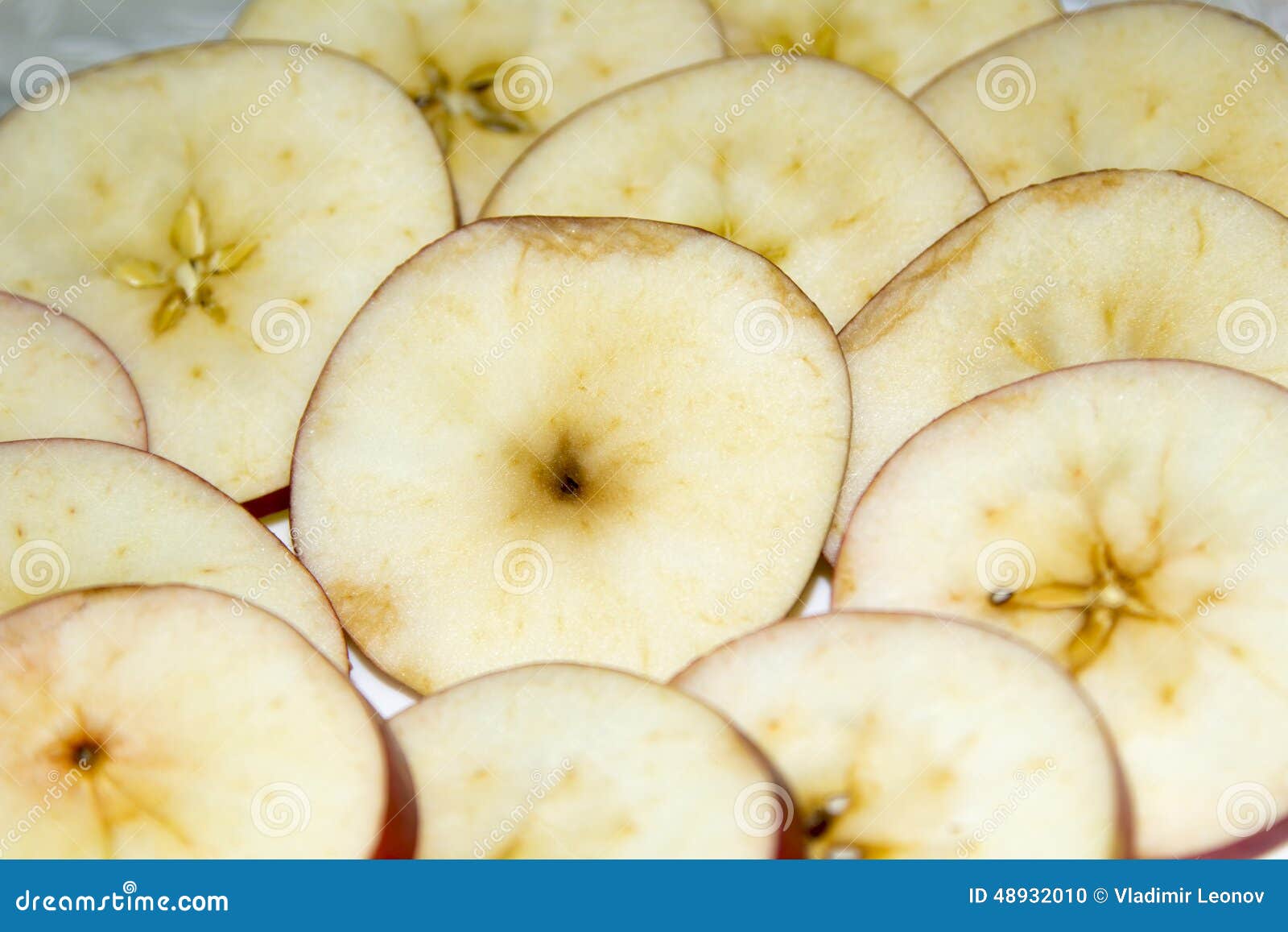 Round segments of an apple stock photo. Image of round - 48932010