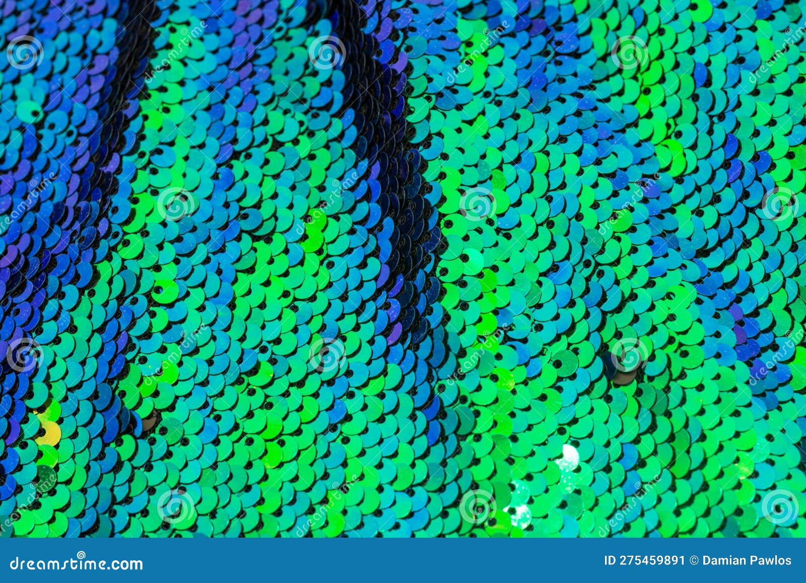 Round Sequins with Color Transition. Background Scaly Pattern Stock ...