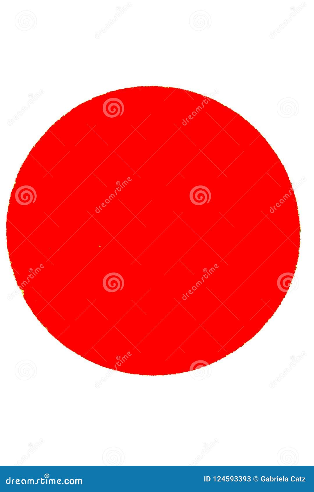 Round shape stock image. Image of redwhite, wallpaper - 124593393