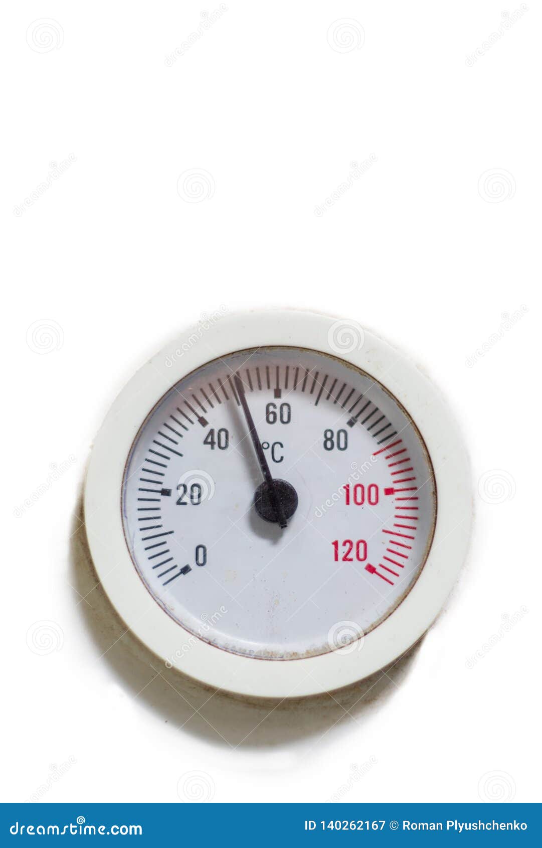 Round Shape Temperature Sensor. Copy Space Stock Image - Image of ...