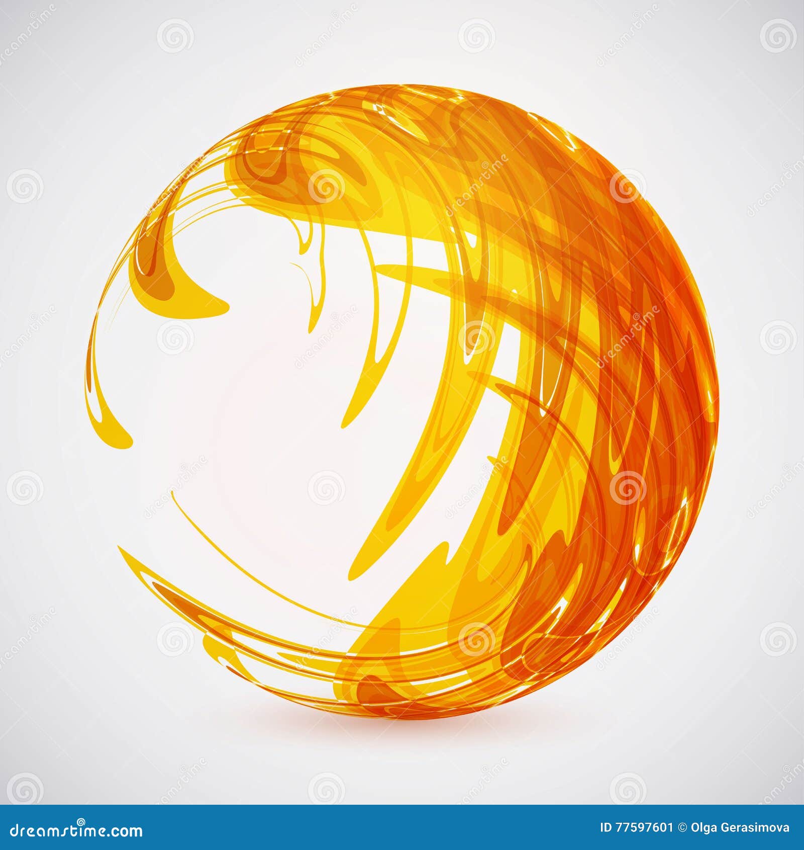 Round Shape Triangle Pattern Background, Vector Illustration Stock ...