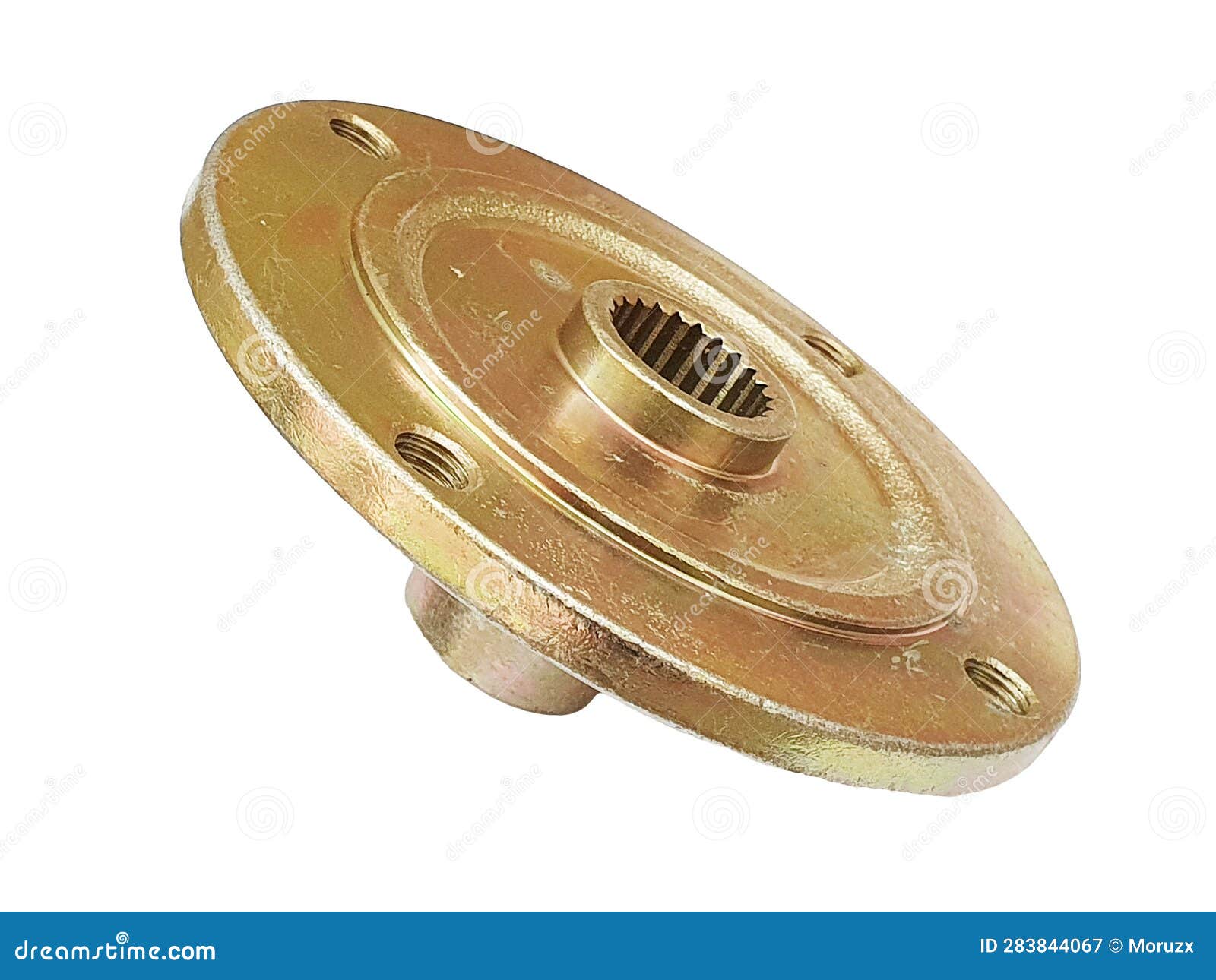 Round Metallic Hub for ATV Wheel Stock Image - Image of service, shaped ...