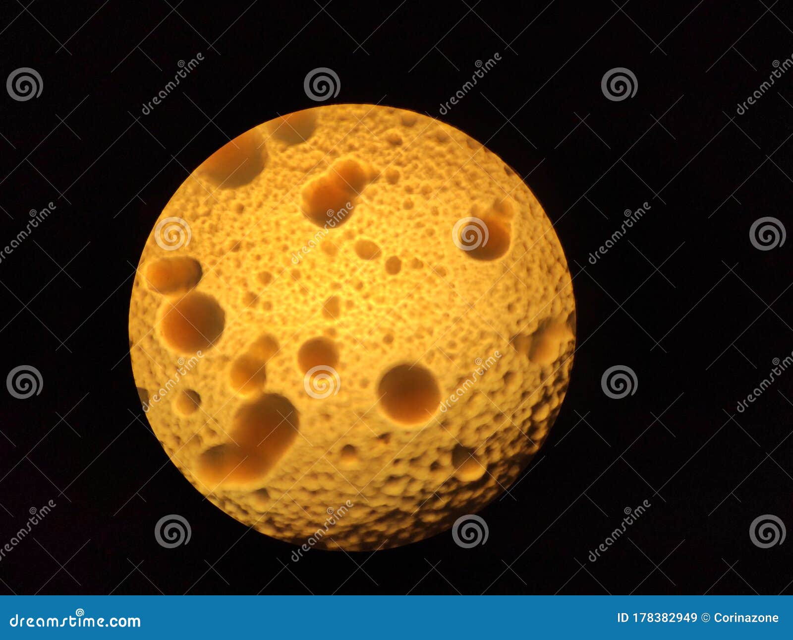 Round Shaped Smooth Bacterial Colonies Under the Microscope Stock Image ...