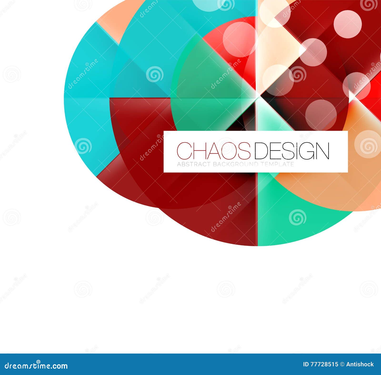 Round Shapes, Circle Banner with Sample Text Stock Vector ...