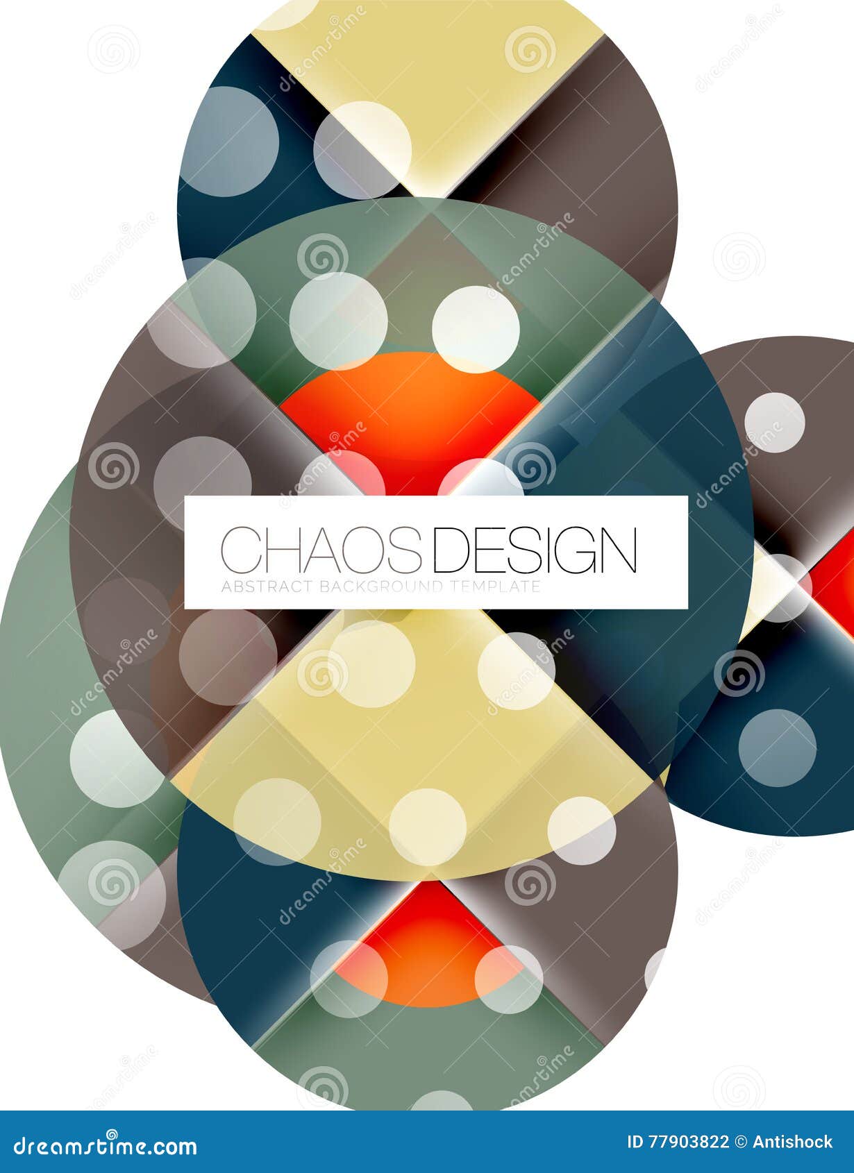 Round Shapes, Circle Banner with Sample Text Stock Vector ...