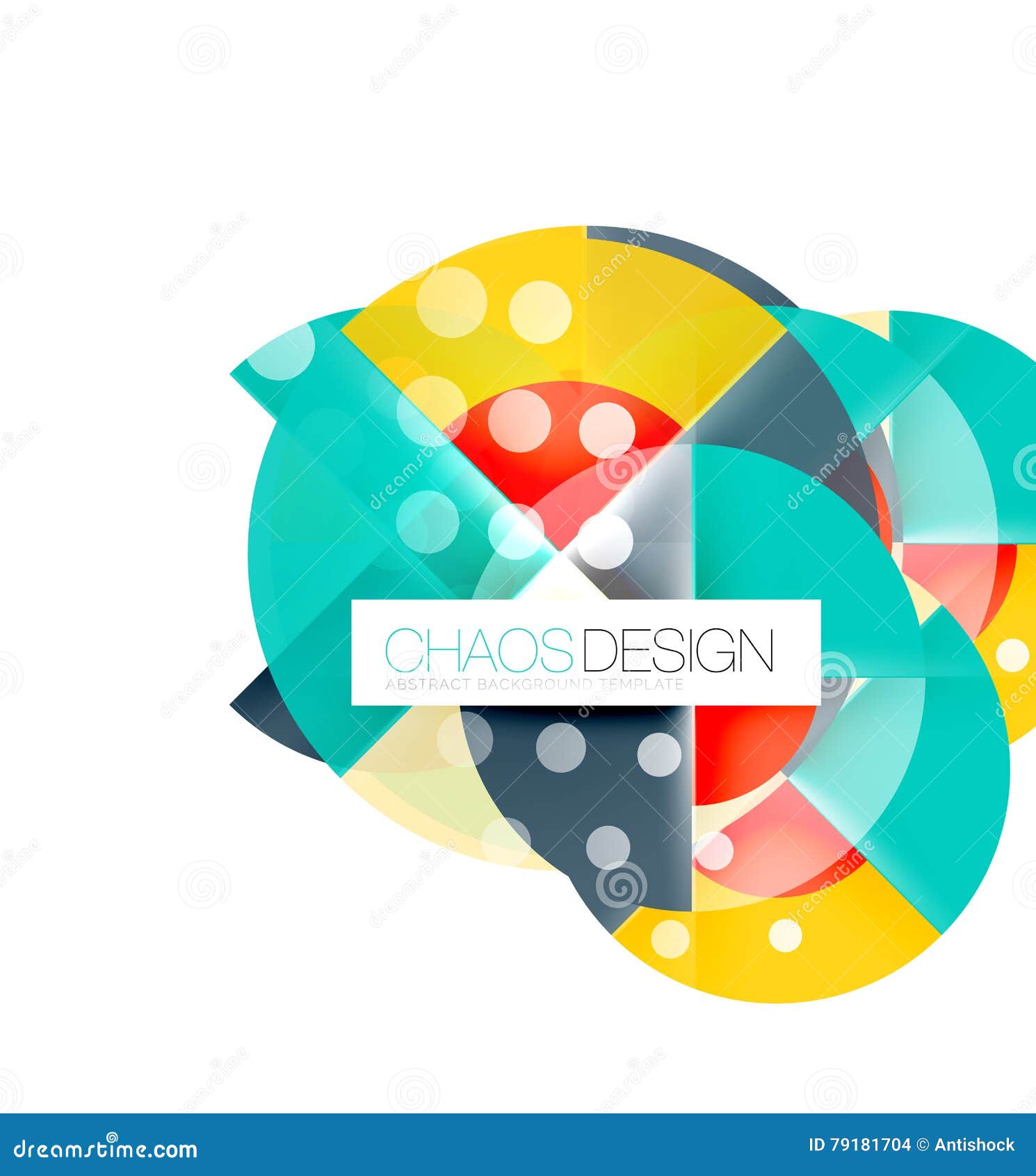 Round Shapes, Circle Banner with Sample Text Stock Vector ...