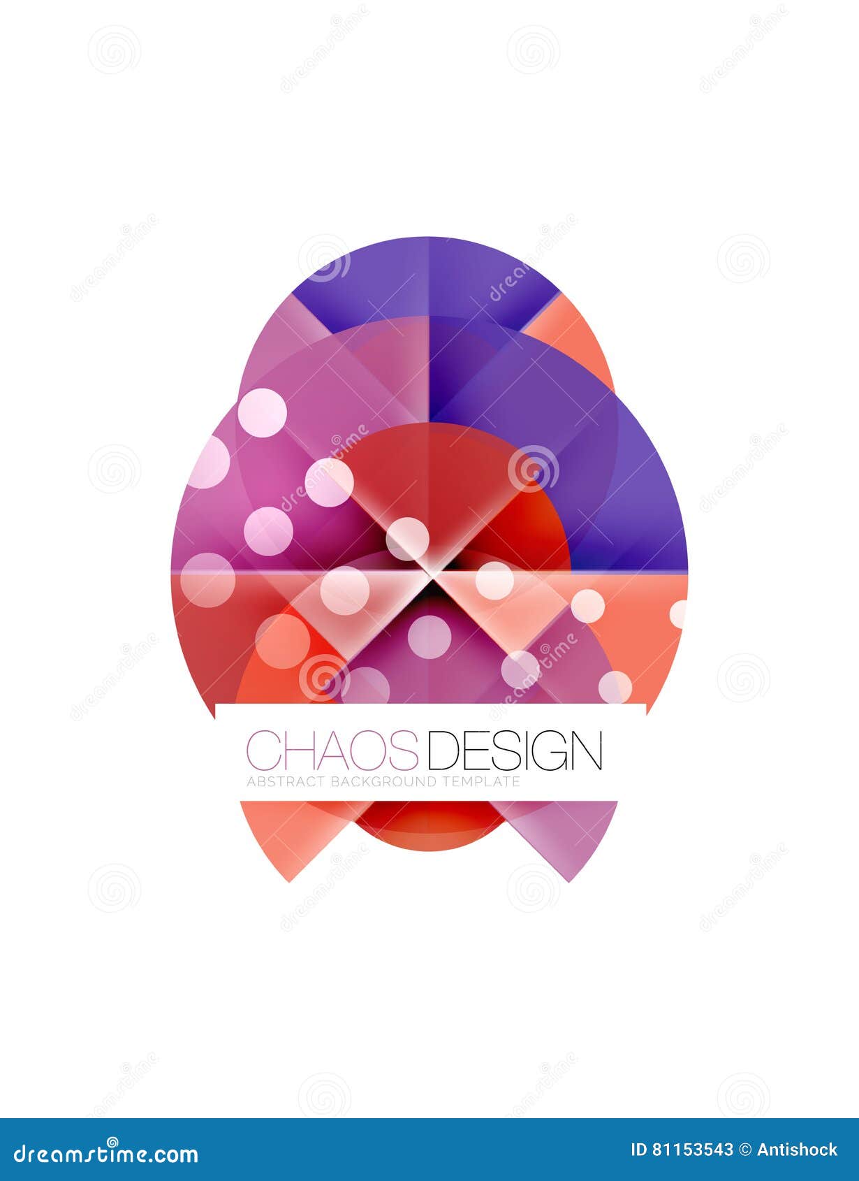 Round Shapes, Circle Banner with Sample Text Stock Vector ...