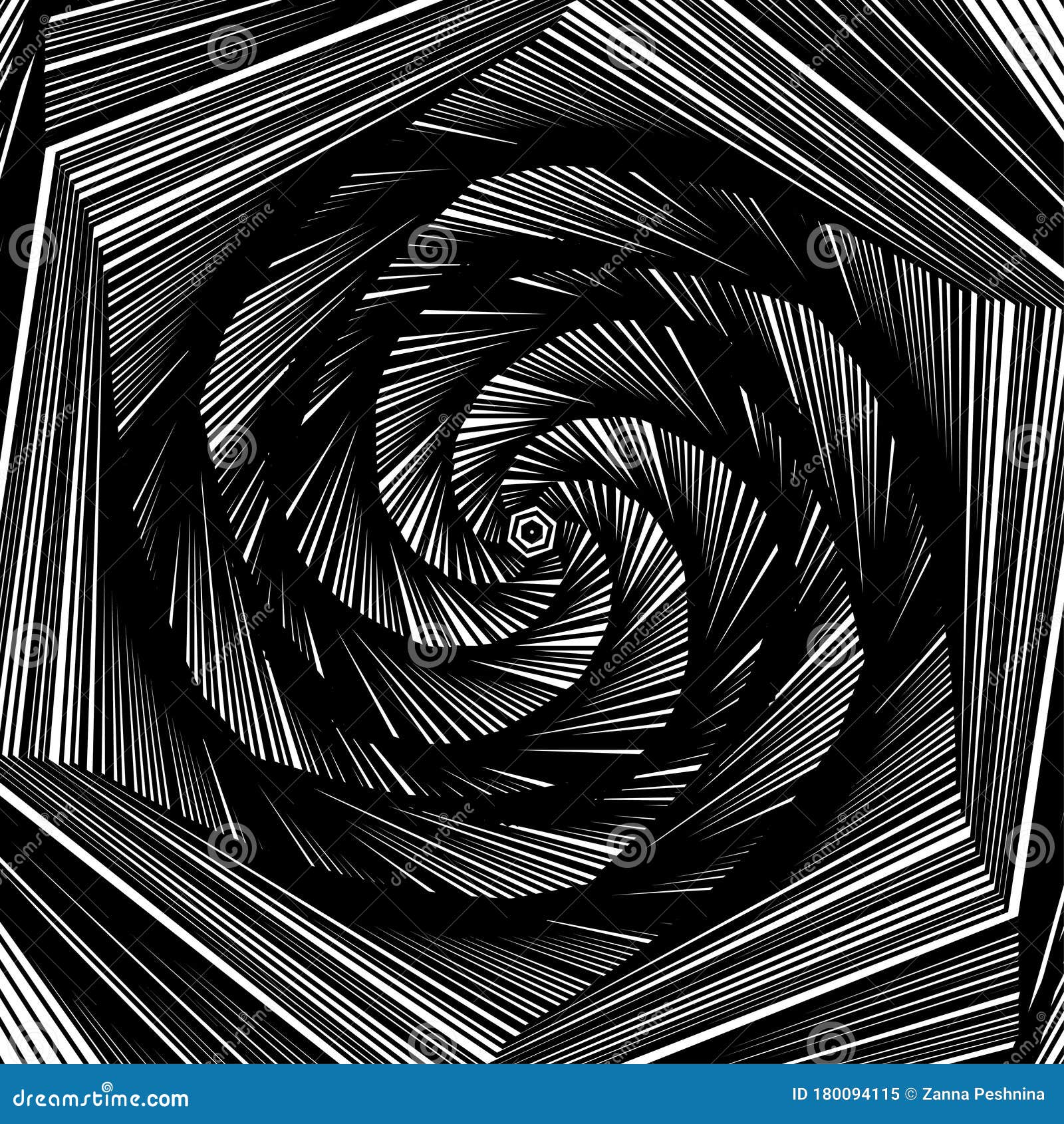 Round Shapes Swirl Design Template Shell Pattern Stock Illustration ...