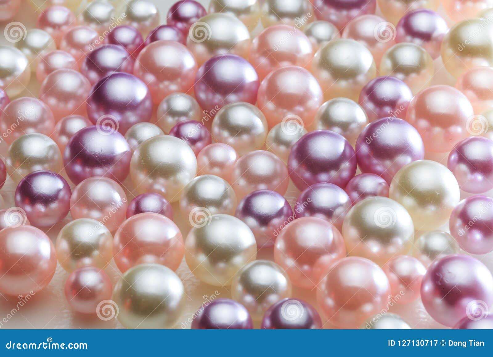 A round, shiny pearl stock image. Image of flashing - 127130717