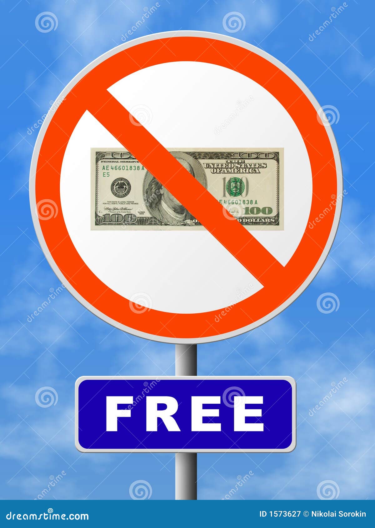 Sign Up Free INFO Store Sign Set Vector Illustration | CartoonDealer ...