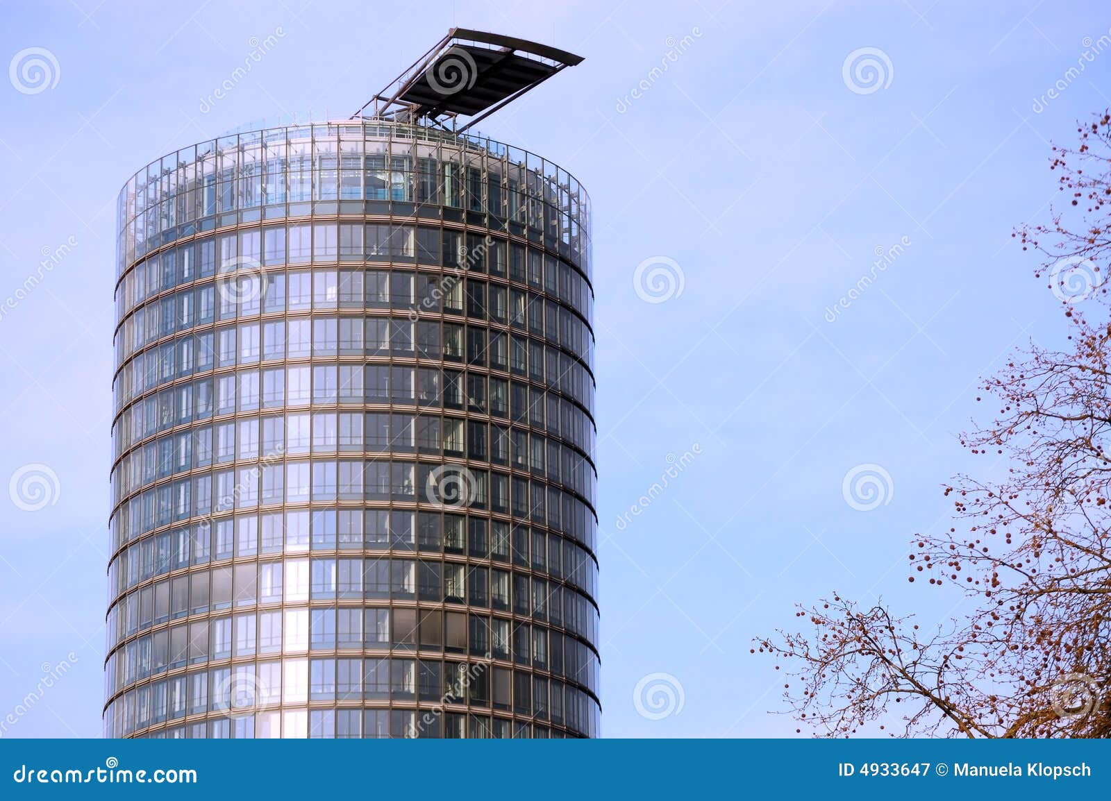 Round Skyscraper Building stock image. Image of high, tall - 4933647