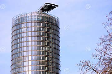 Round Skyscraper Building stock image. Image of high, tall - 4933647