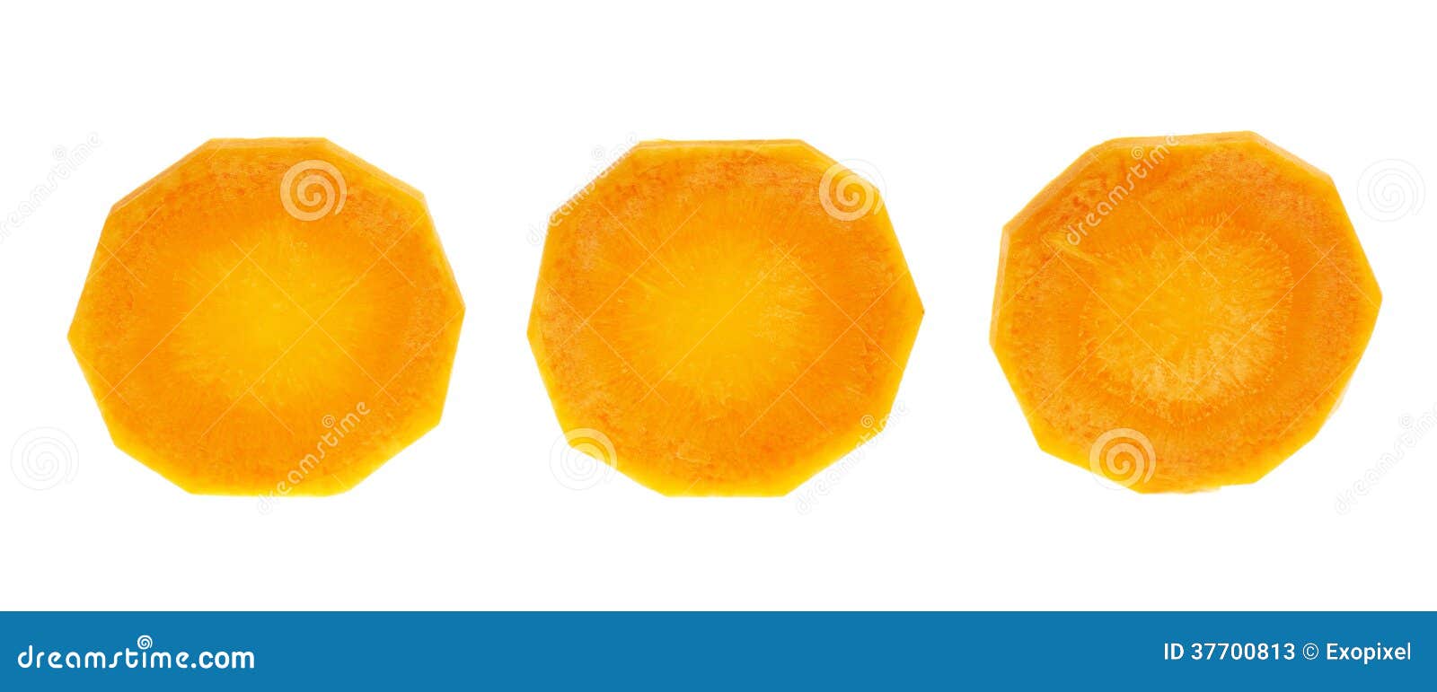 Round slices of carrots stock image. Image of nutrition - 37700813