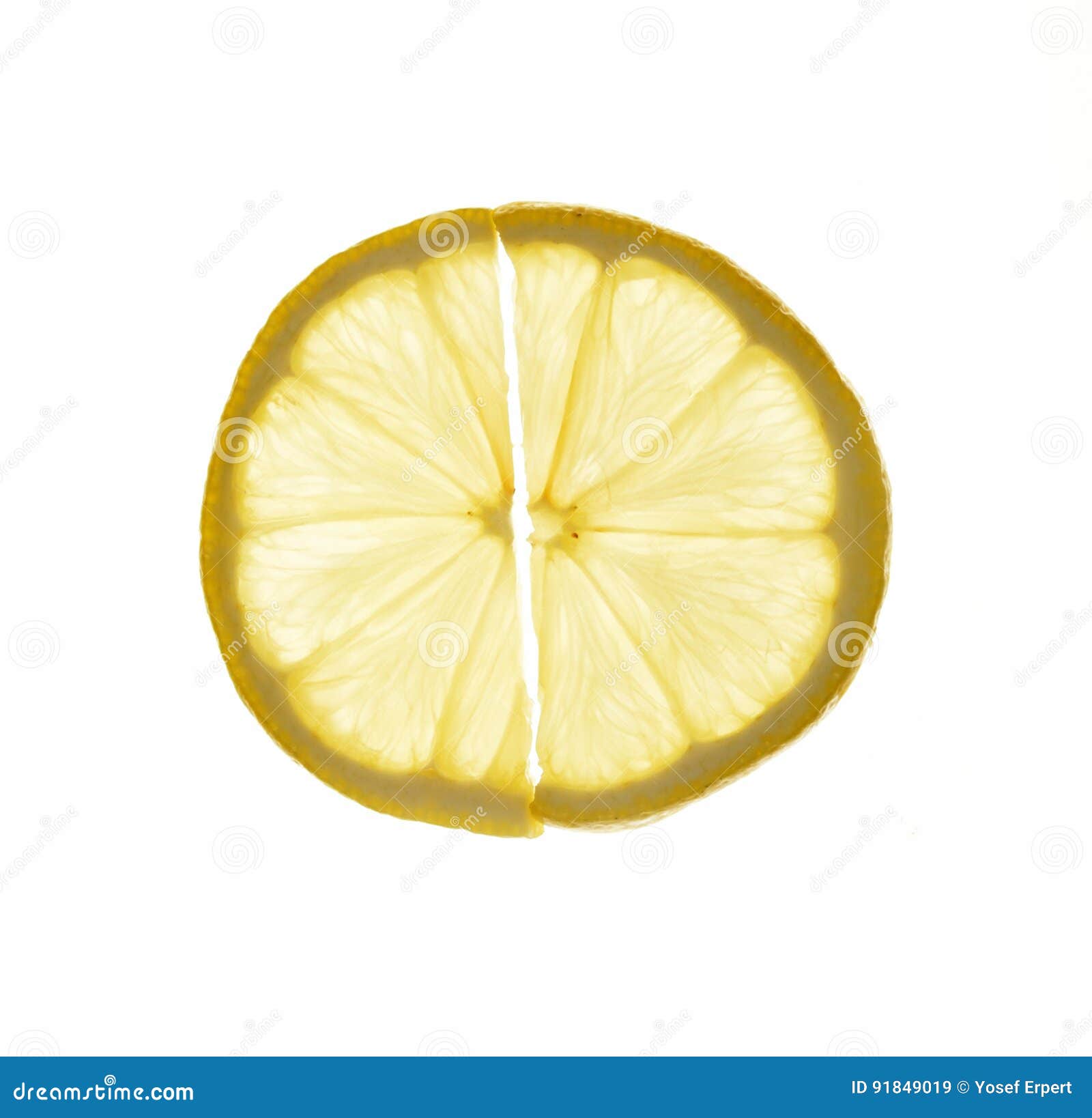 Round slices lemon stock image. Image of lemon, citrus - 91849019