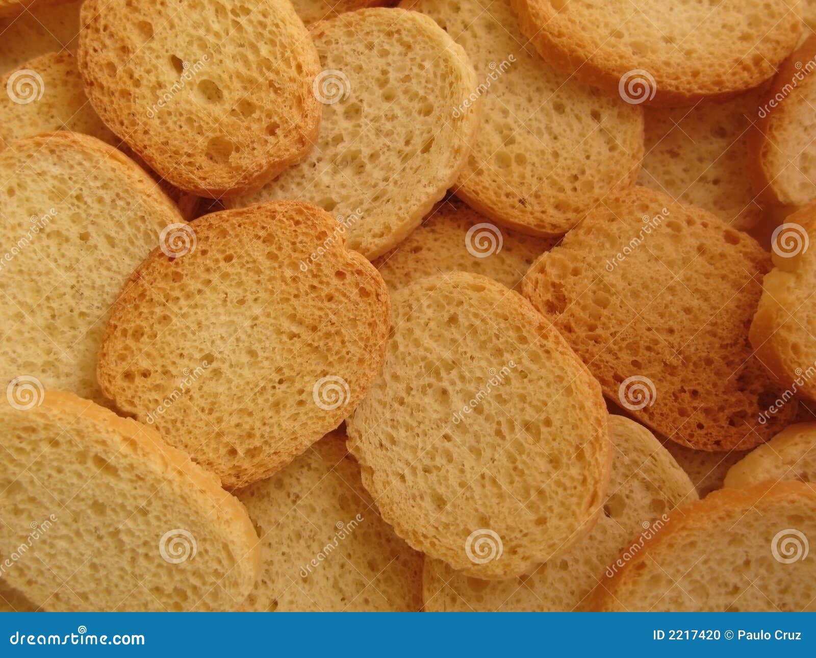 Round Slides Toasts Picture. Image: 2217420