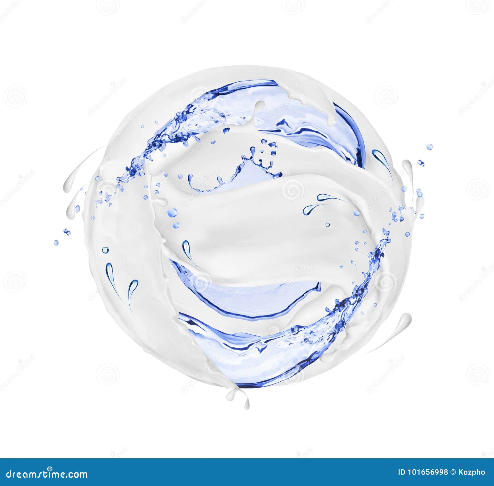 Yoghurt Made By Fermenting Milk. A Pot Of Yoghurt On The Table Stock ...