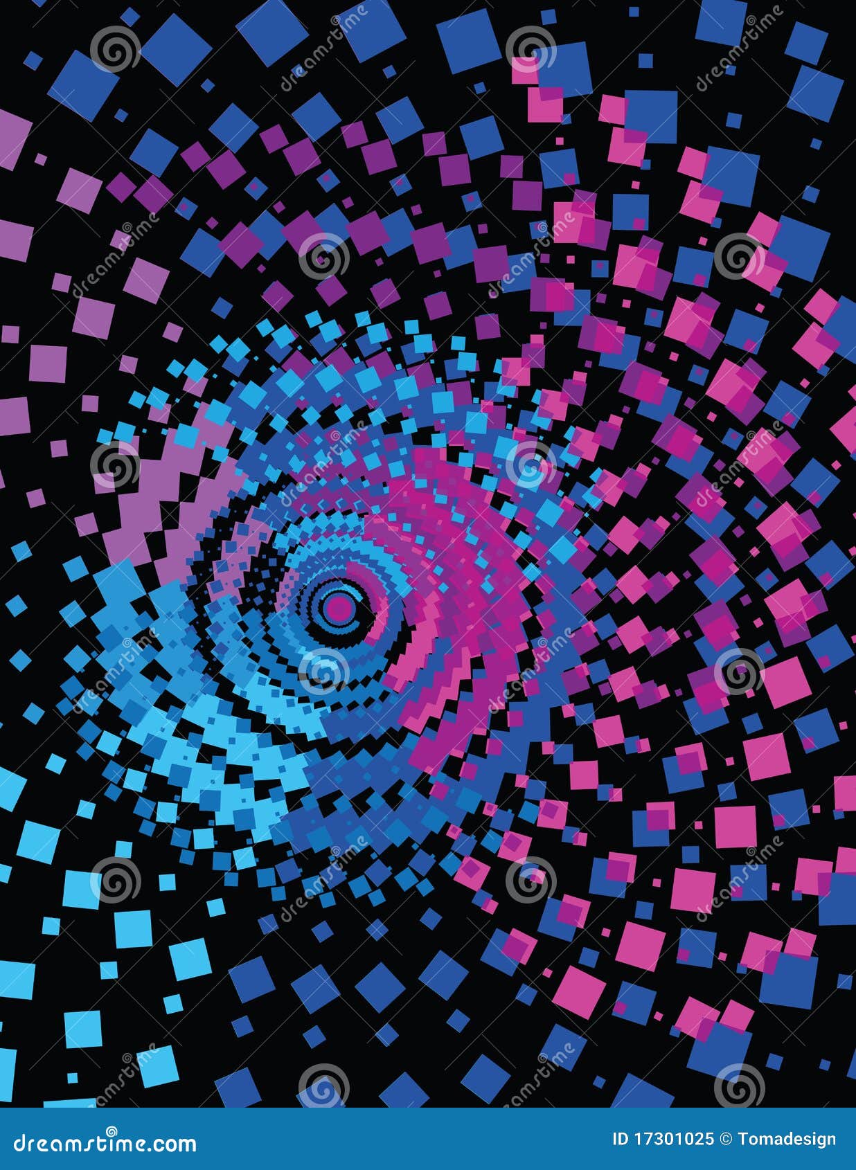 Round squares pattern stock vector. Illustration of circles - 17301025