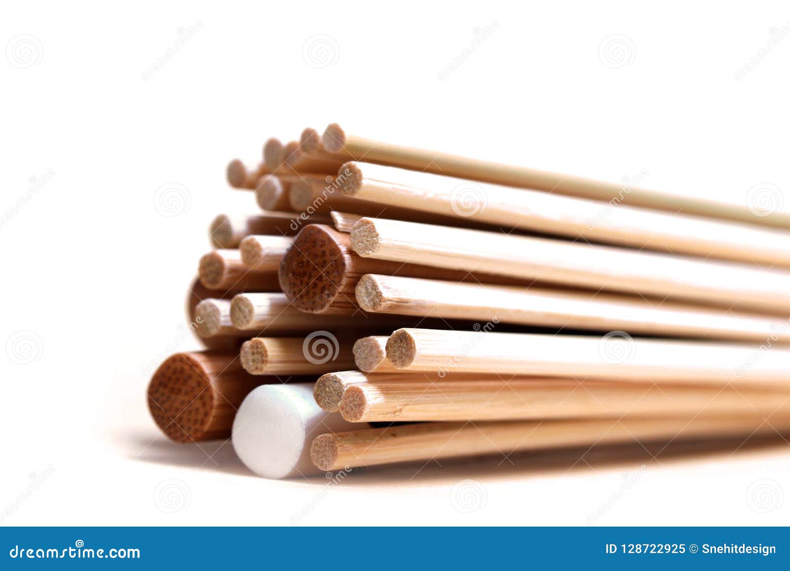 Round Stack of Craft Sticks Stock Image - Image of building, background ...