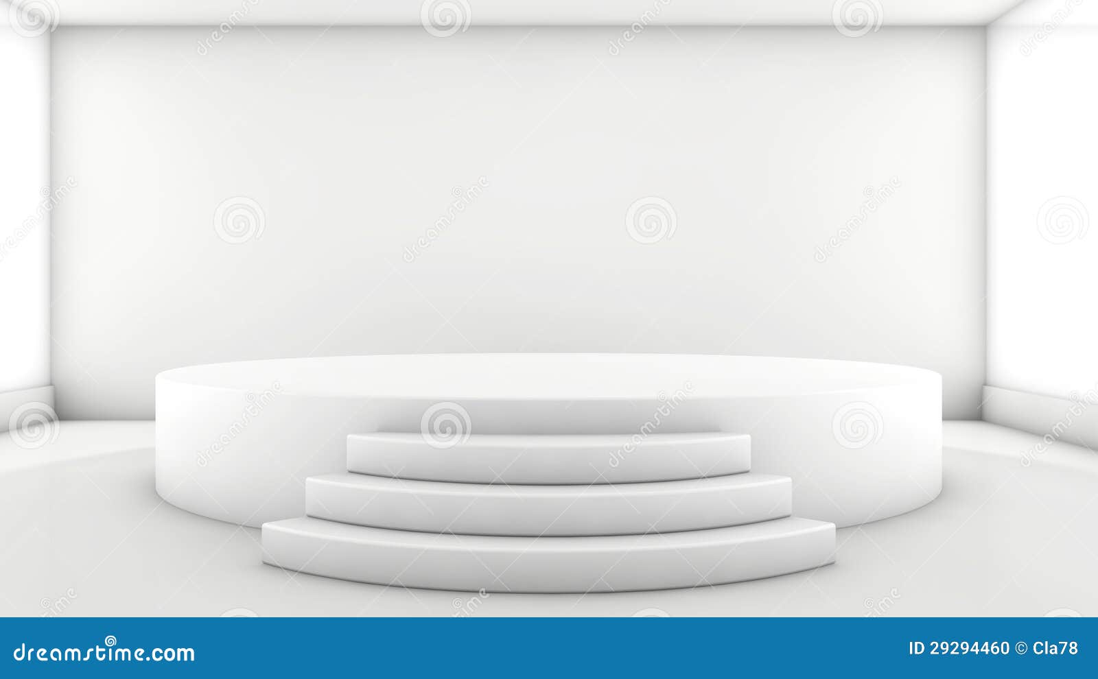 Round stage stock illustration. Illustration of award - 29294460