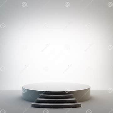 Round stage set stock illustration. Illustration of exposition - 24942859