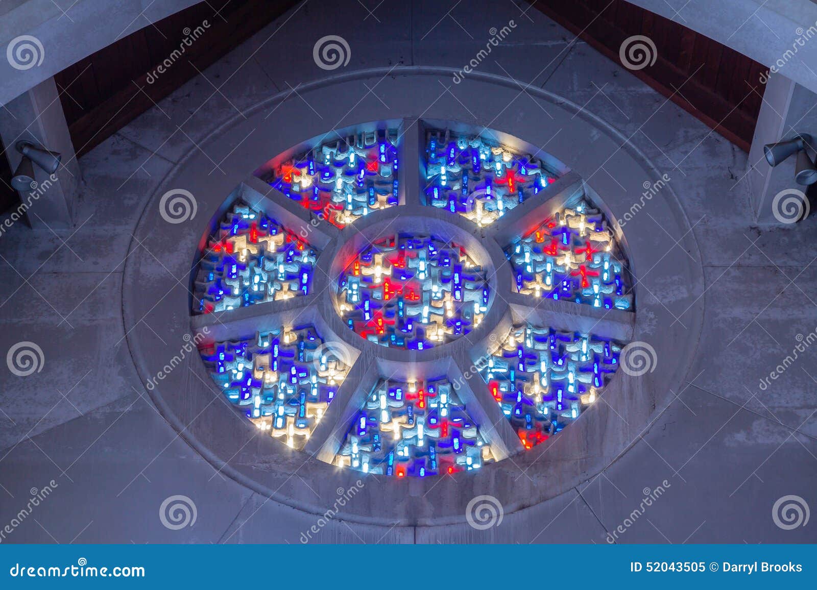 Round Stained Glass stock image. Image of spirituality - 52043505