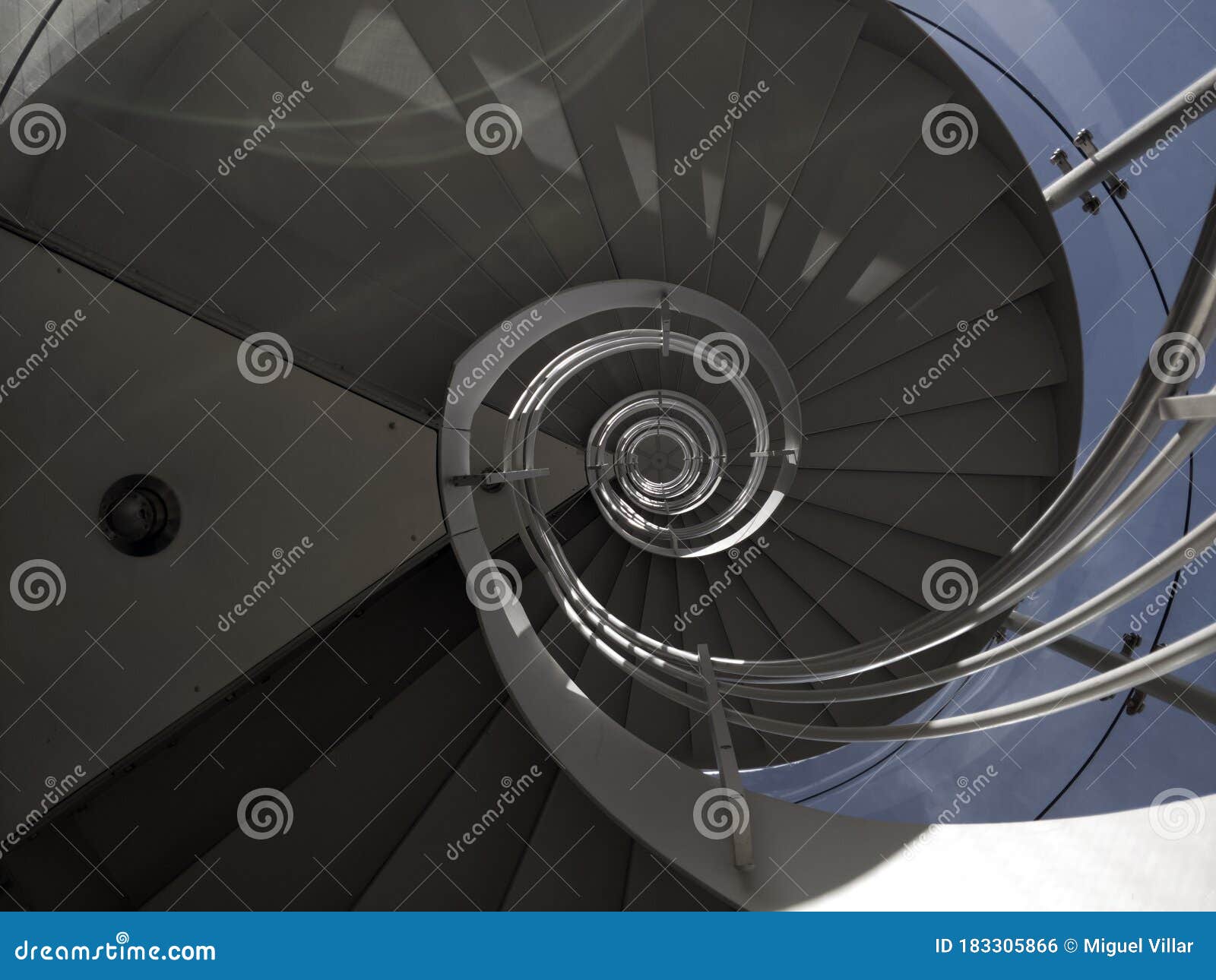Round stair to the sky stock photo. Image of background - 183305866