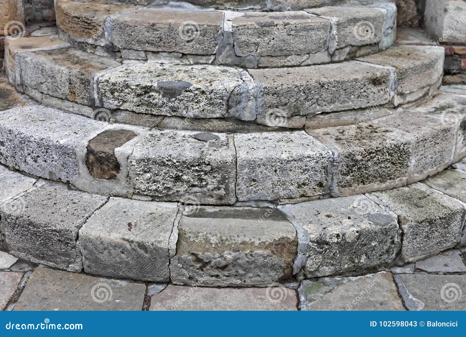 Round Stairs stock image. Image of architecture, used - 102598043