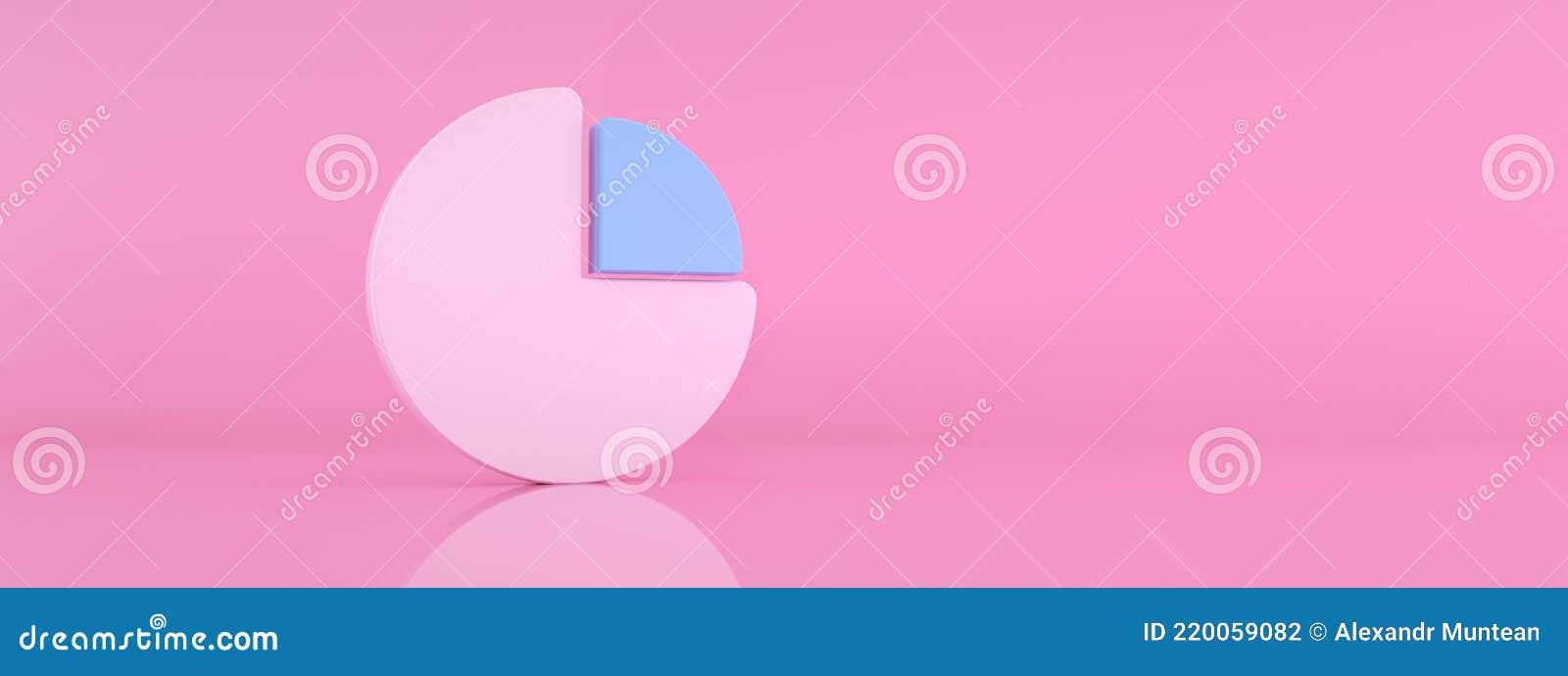 Round Statistics Graph Panoramic Stock Illustration - Illustration of ...