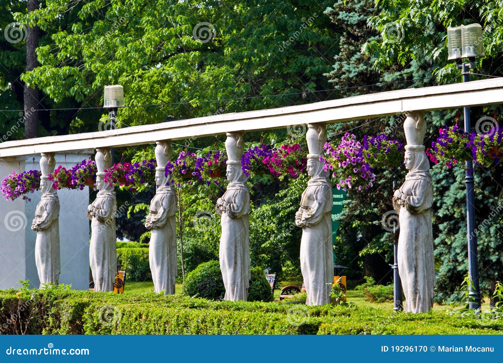Round of statues stock photo. Image of romania, bucharest - 19296170